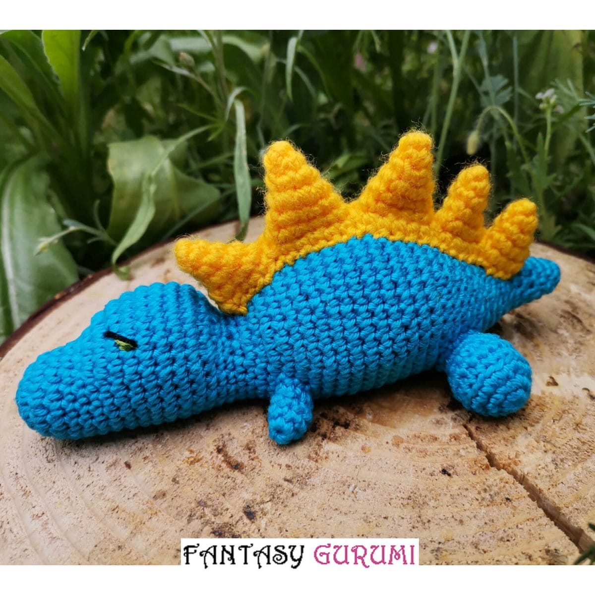 Drake le gentil dragon au crochet - amigurumi au crochet - Fantasy Gurumi